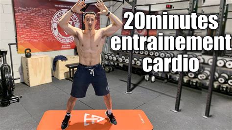 20 minutes entrainement cardio à la maison sans équipement YouTube