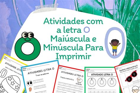 Atividades a Letra O Maiúscula e Minúscula para Imprimir