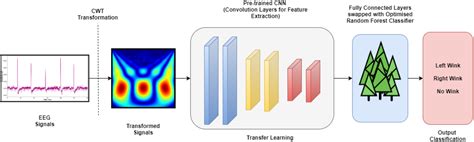 the classification of eeg based winking signals a transfer learning and random forest pipeline
