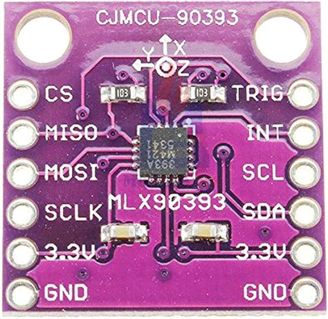 Mlx Digital Hall Sensor Module Pinout Interfacing Off