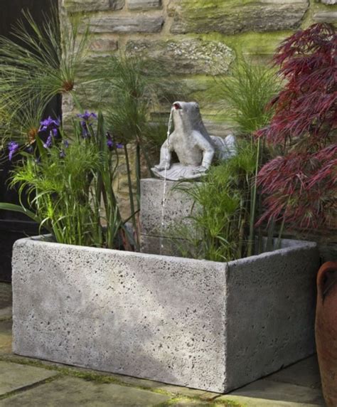 Une fontaine de jardin design quelques idées en photos fascinantes