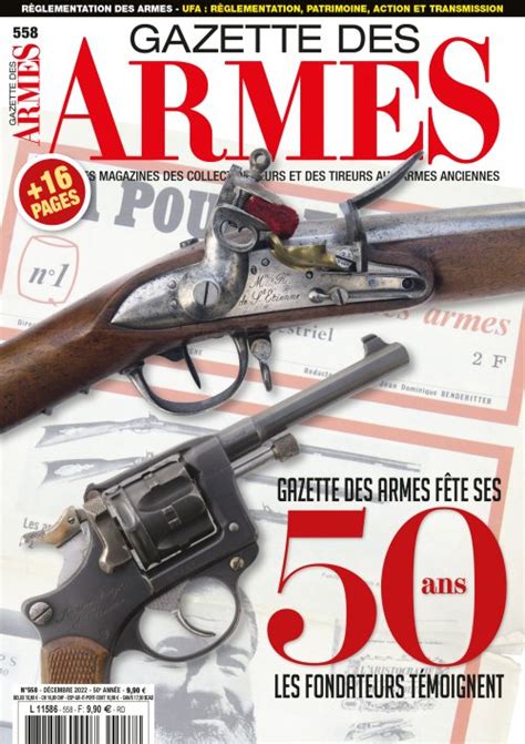 La Gazette des armes fête ses 50 ans dans un numéro inoubliable Site