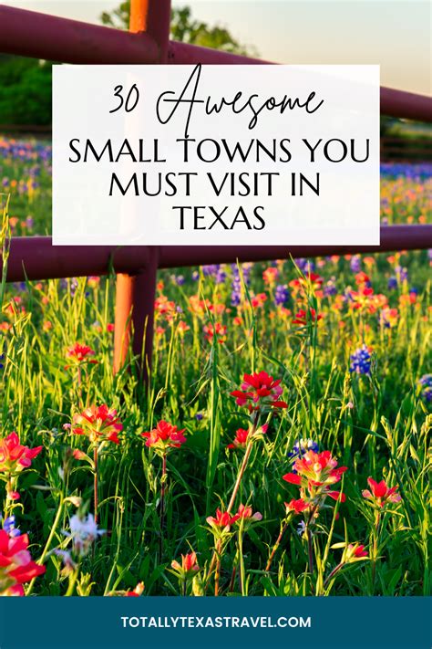 30 Charming Texas Small Towns Artofit