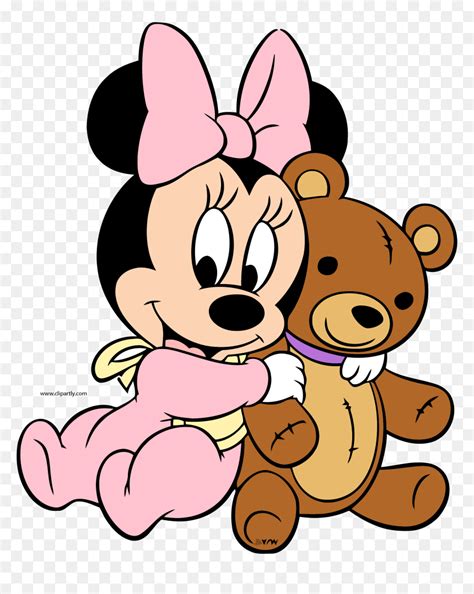 Baby Minnie Bear Toy Clipart Png Clipartly Clipart Baby Minnie Mouse