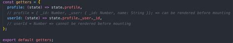 javascript is it possible to return a value of an inner object of the wrapper object in vuex