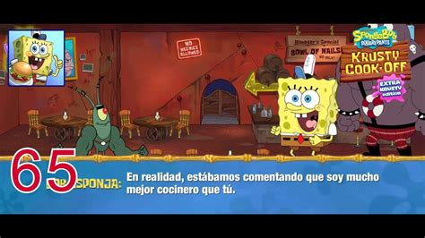 Bob Esponja Concurso de Cocina en Español GamePlay Parte 65 The Salty