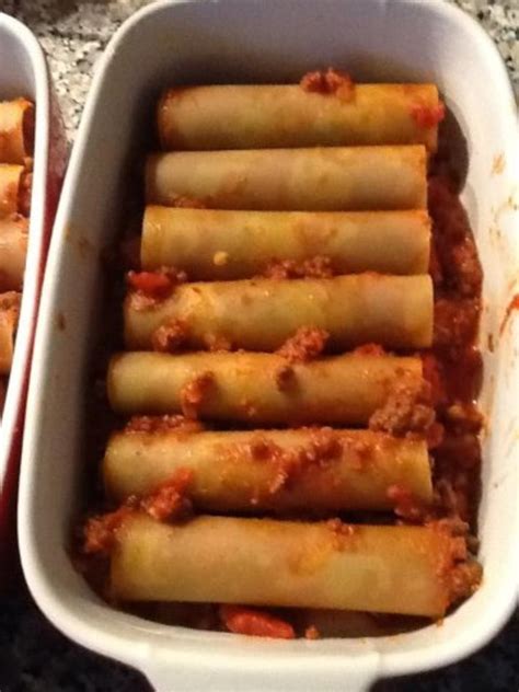 Cannelloni Al Forno Rezept Mit Bild Kochbar De