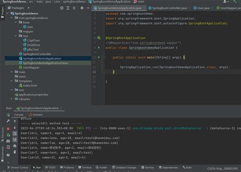 Spring Boot MyBatis Plus Druid 搭建springboot mybatisplus druid工程 CSDN博客