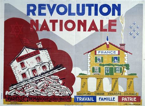 National Revolution Vichy France Propaganda 1940 42 Images Images