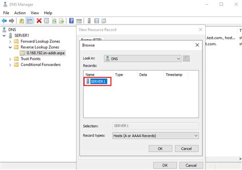 Create DNS Reverse Lookup Zone And PTR Record VD Tutorials