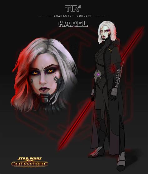 Star Wars The Old Republic Personal Sith Assassin Character Tir