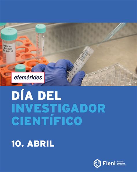 Fleni on Twitter Saludamos a los investigadores científicos en su