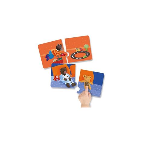 Puzzles Toucher Les Jouets Petit Ours Brun Bayard Jeux