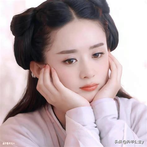 早期的赵丽颖脸圆圆的眼睛也圆圆的太可爱了吧 人物集