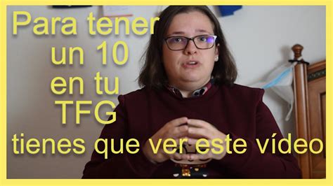 Cómo hacer un TFG TFM Claves para hacer un TFG de 10 YouTube