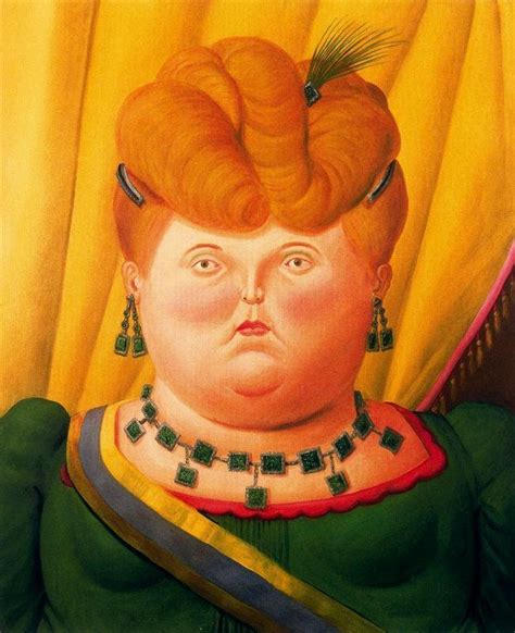 The First Lady Also Known As La Primera Dama Fernando Botero