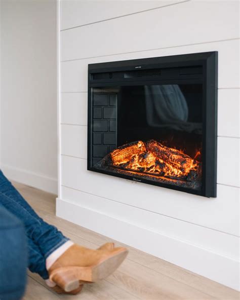 How To Make A DIY Electric Fireplace And TV Wall The DIY Mommy