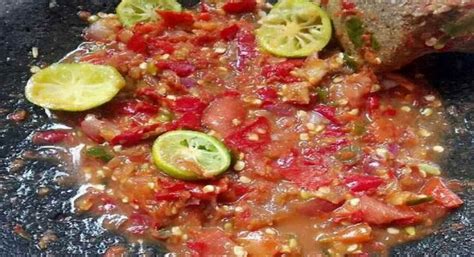 Resep Sambal Jeruk Nipis