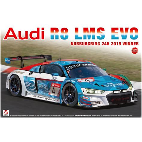 NUNU PN24026 1 24 Audi R8 LMS GT3 Evo Nürburgring 24H 2019 Winner