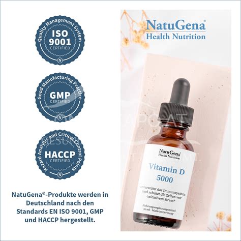 NatuGena Vitamin D 5000 Tropfen schnell günstig geliefert