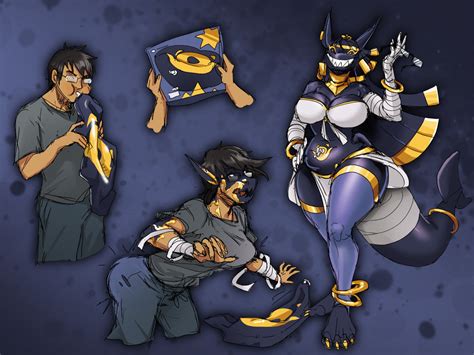 Rule 34 Anthro Anubis Ass Expansion Assimilation Brainwashing Breast Expansion Corruption