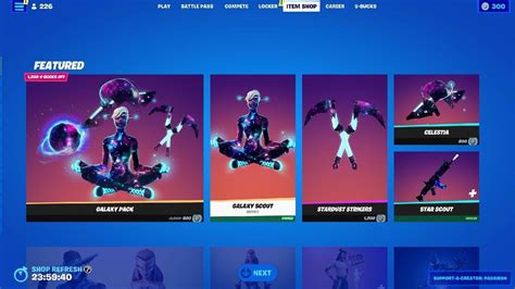 Fortnite Galaxy Scout Skin Is Back February Th Item Shop Review