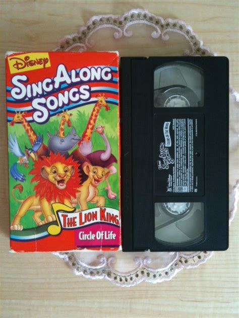 Disney S Sing Along Songs The Lion King Circle Of Life VHS 1994