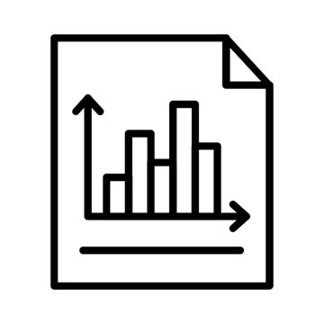 Line Chart Icon Vector Analysis Chart Data Png And Vector With