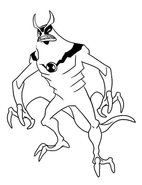 Ben 10 Kolorowanka 13 Kolorowanka Do Druku Malowanka Kolorowanki