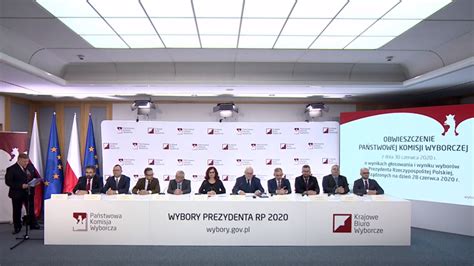PKW podała oficjalne wyniki wyborów prezydenckich 2020 INTERWIZJA