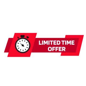 Limited Time Offer Vector Hd Images Limited Time Offer Banner Flash