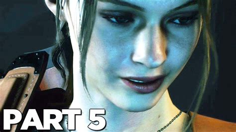 RESIDENT EVIL 2 REMAKE CLAIRE A Walkthrough Gameplay Part 5 TANK TOP