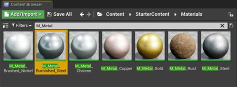 Assign A Physical Material To A Material Unreal Engine Documentation