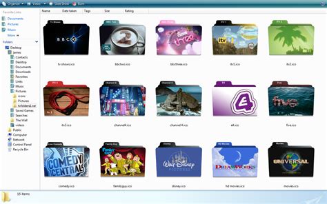 Tv Folder Icons 1 By Jmcaulayj On DeviantArt