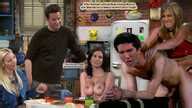 Post Chandler Bing Courteney Cox David Schwimmer Fakes Friends