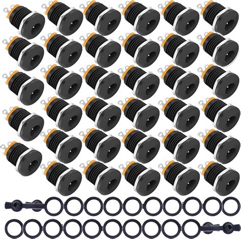 RUNCCI YUN Presa Jack Di Alimentazione DC 5 5 X 2 5 Mm Presa A 2 Pin