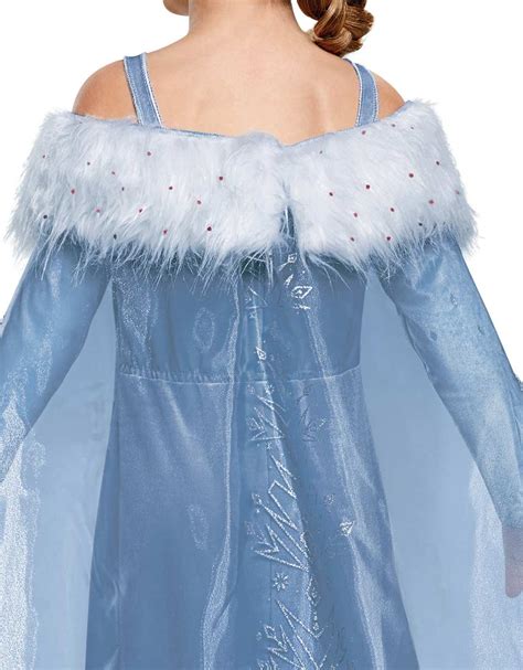 Elsa Frozen Adventure Dress Deluxe Costume