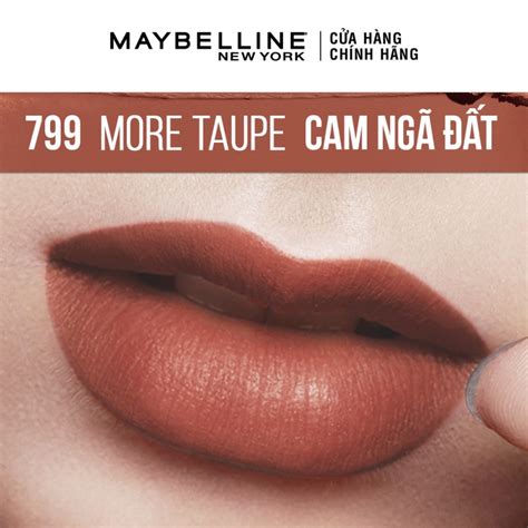 Son Lì Mịn Môi Siêu Nhẹ Cao Cấp Maybelline New York Color Sensational