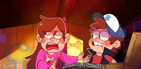 Bill Cipher Bipper Mabel Pines Dipper Pines GF Арт GF art