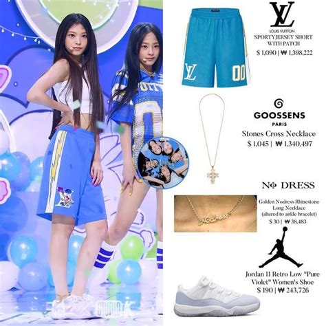 NewJeans Closet on Instagram newjeanscloset HAERIN 뮤직뱅크