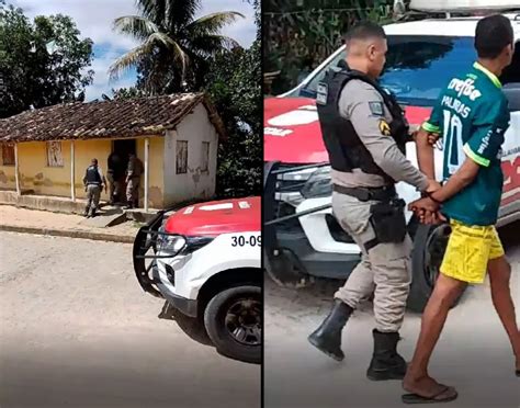Vídeo Homem é morto a golpes de facão em via pública suspeito preso