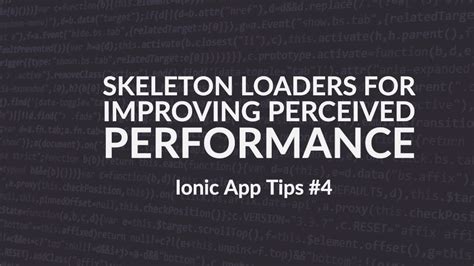Skeleton Loaders For Perceived Performance Youtube