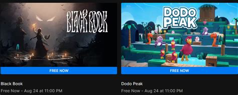 Black Book Dodo Peak Free On Epicgames
