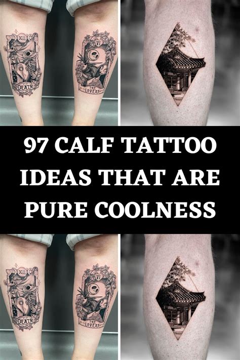Calf Tattoo Ideas That Are Pure Coolness Artofit
