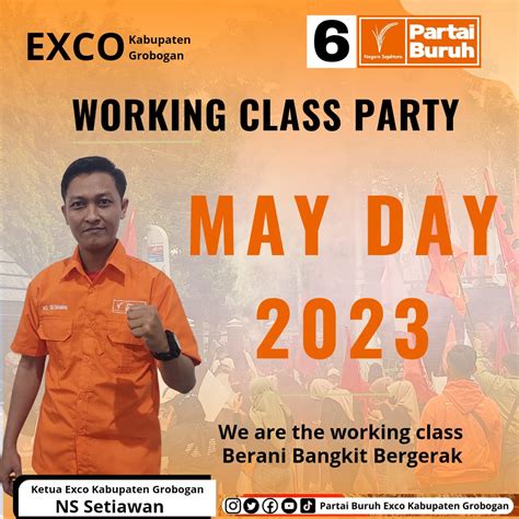 Peringati May Day 2023 Partai Buruh Grobogan Beserta Aliansi Buruh