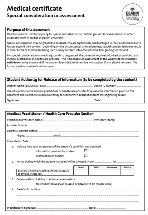 18 Free Sample Medical Certificate Templates Printable Samples