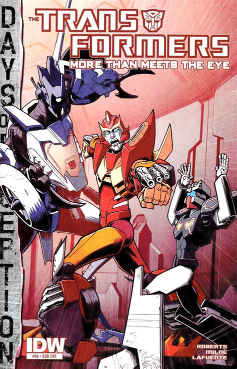 Transformers More Than Meets The Eye 38 Subscription Cover Very Fine