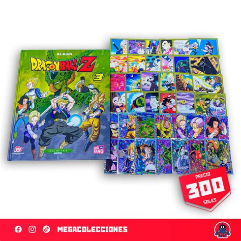 Álbum Tapa Dura Dragon Ball Z3 Editorial Big Bang Set completo de