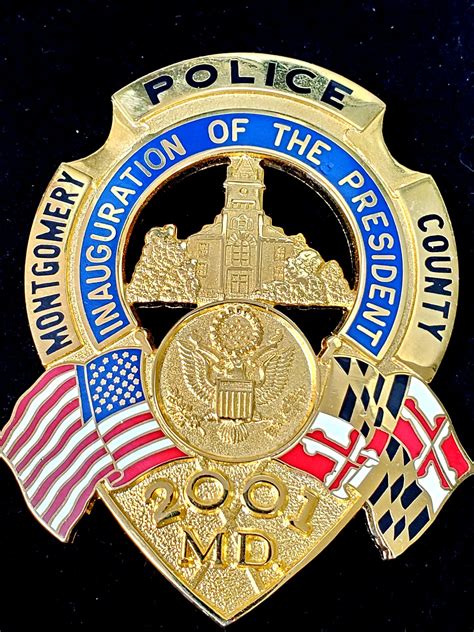 Montgomery County Maryland Police 2001 Presidential Inauguration 374