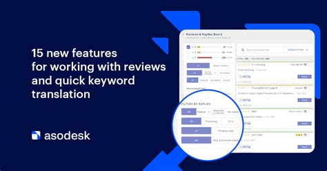 New Features For Working With App Reviews Asodesk Blog